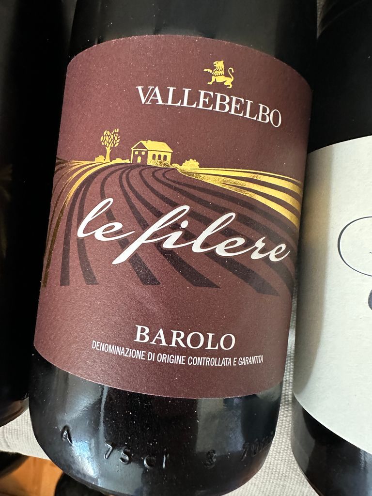 2014 Vallebelbo Barolo Le Filere, Italy, Piedmont, Langhe, Barolo ...