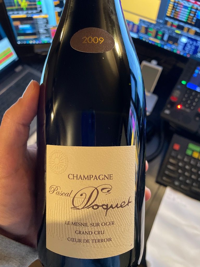 2009 Pascal Doquet Champagne Grand Cru Coeur de Terroir Le Mesnil-sur ...