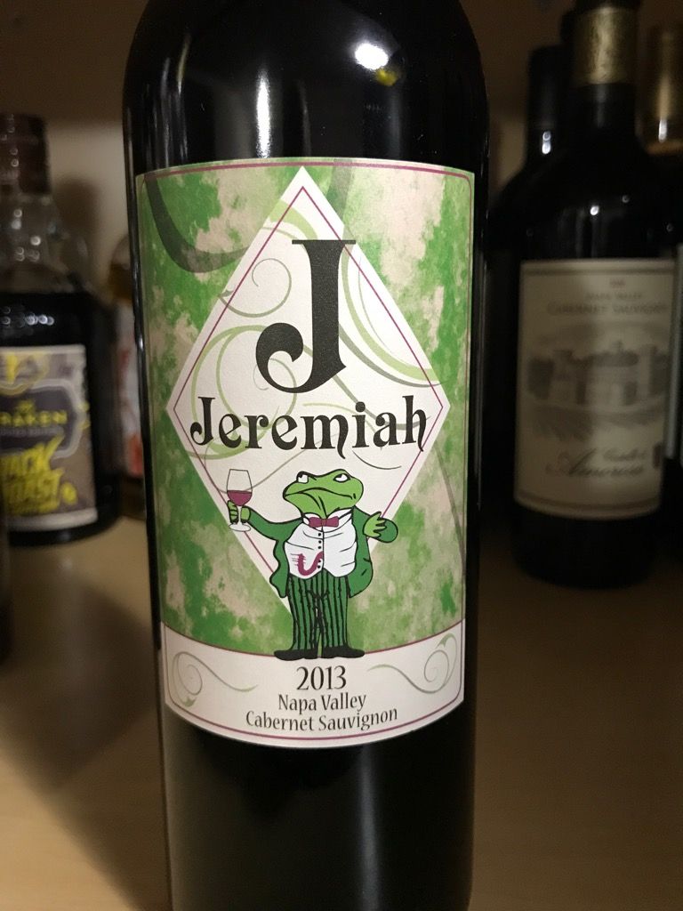 2014 Jeremiah Cabernet Sauvignon, USA, California, Napa Valley ...