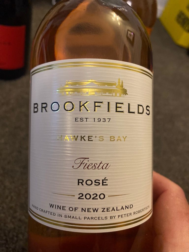 2022 Brookfields Fiesta Rosé, New Zealand, North Island, Hawke's Bay ...