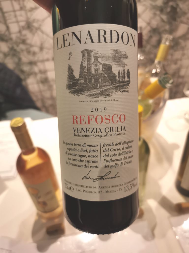 2019 Lenardon Refosco dal Peduncolo Rosso Venezia Giulia IGT, Italy ...