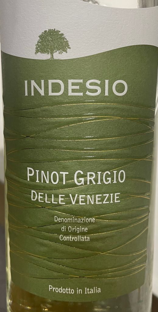 2022 Indesio Pinot Grigio Delle Venezie Doc, Italy, Delle Venezie ...