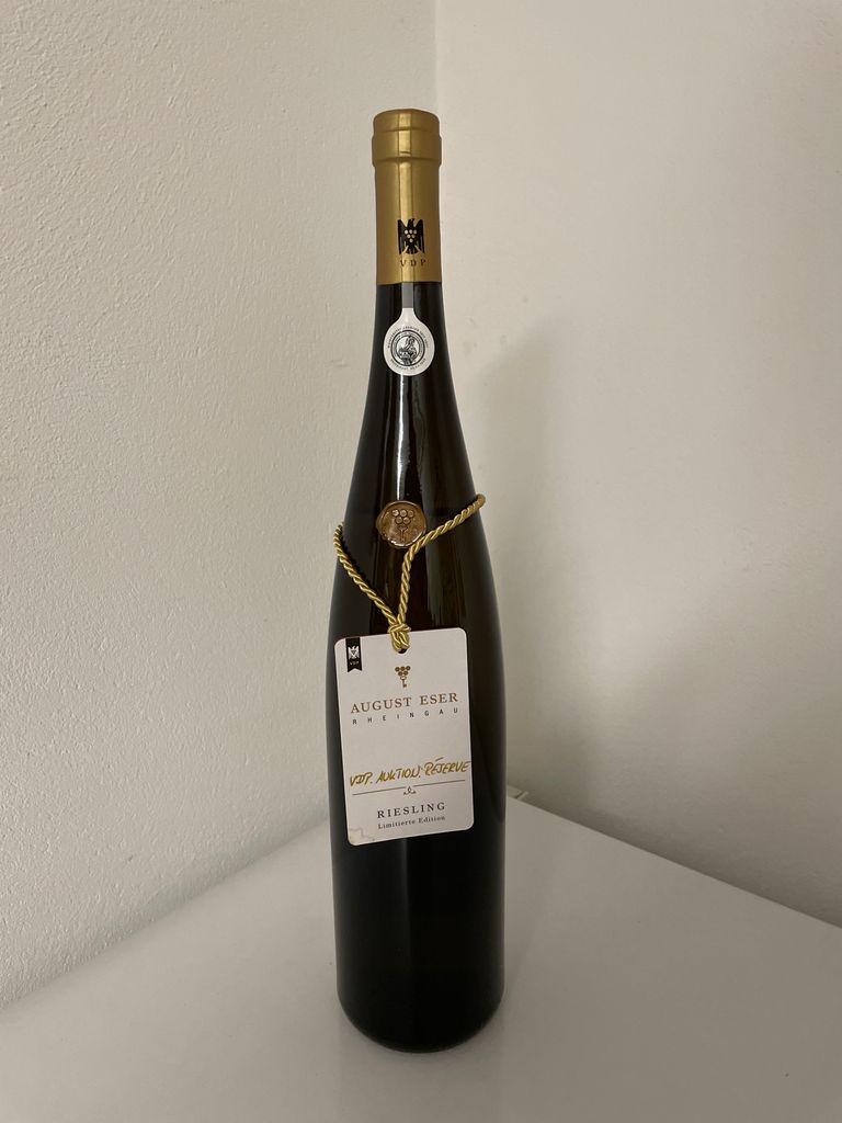 2020 August Eser Riesling VDP.Auktion Réserve, Germany, Rheingau ...