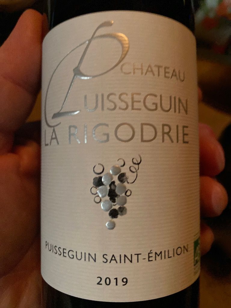 2019 Château Puisseguin La Rigodrie, France, Bordeaux, Libournais ...