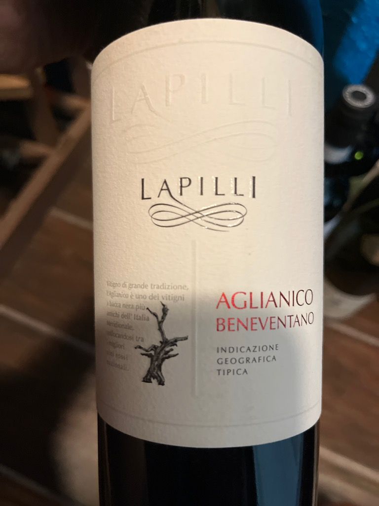2020 Lapilli Aglianico, Italy, Campania, Beneventano - CellarTracker