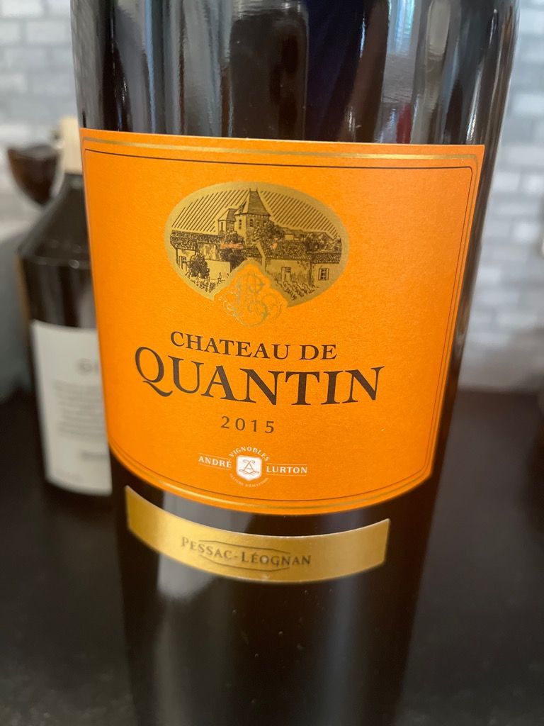 2016 Château Quantin, France, Bordeaux, Graves, Pessac-Léognan ...