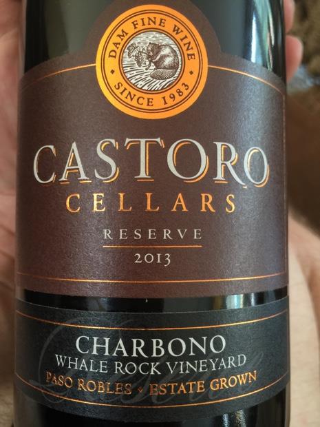 2013 Castoro Cellars Charbono Reserve Whale Rock Vineyard, USA ...