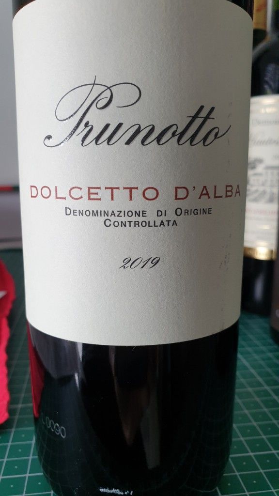 2019 Prunotto Dolcetto d'Alba, Italy, Piedmont, Alba, Dolcetto d'Alba ...