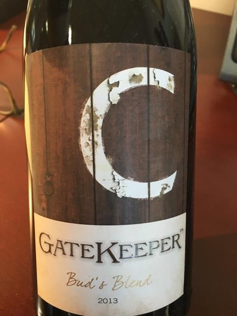 2012 Cooper Wine Company Gatekeeper Bud's Blend, USA, Washington ...