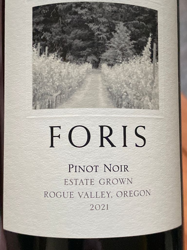 2021 Foris Pinot Noir, USA, Oregon, Southern Oregon, Rogue Valley ...