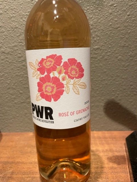 2021 PWR Grenache Rosé Capay Valley Vineyards, USA, California, Napa ...