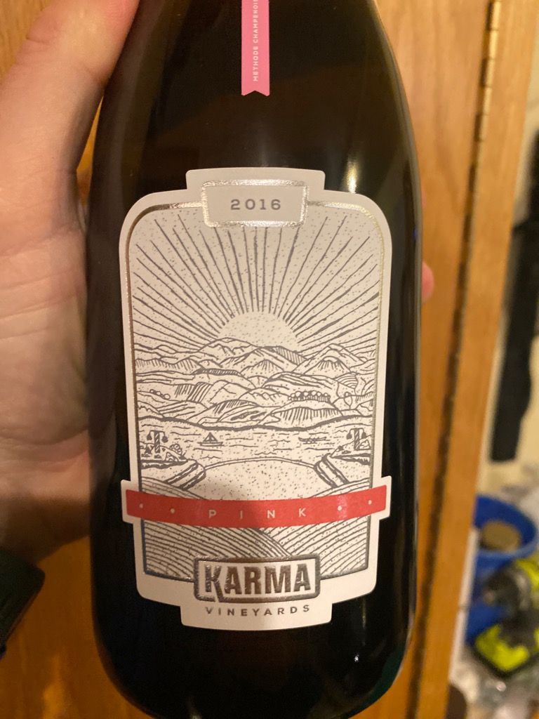 2016 Karma Vineyards Estate Pink Methode Champenoise, USA, Washington ...