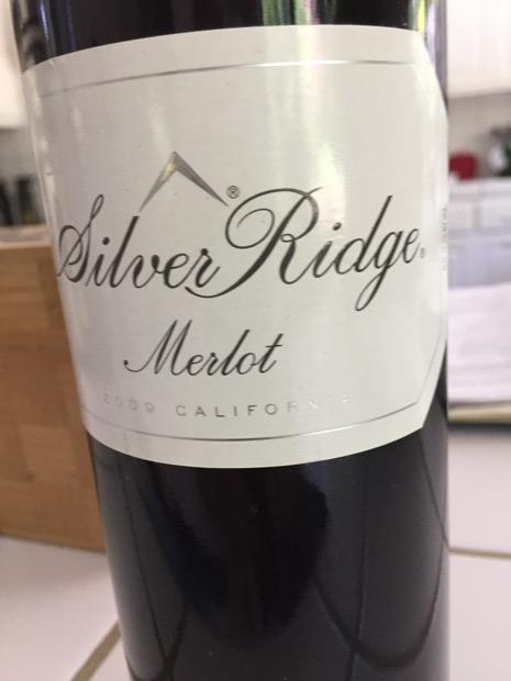 2009 Silver Ridge Merlot Silver Ridge, USA, California - CellarTracker