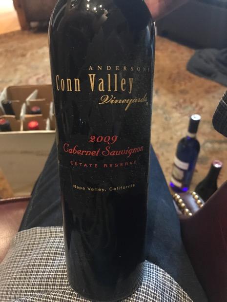 2007 Anderson's Conn Valley Vineyards Cabernet Sauvignon Black Label ...