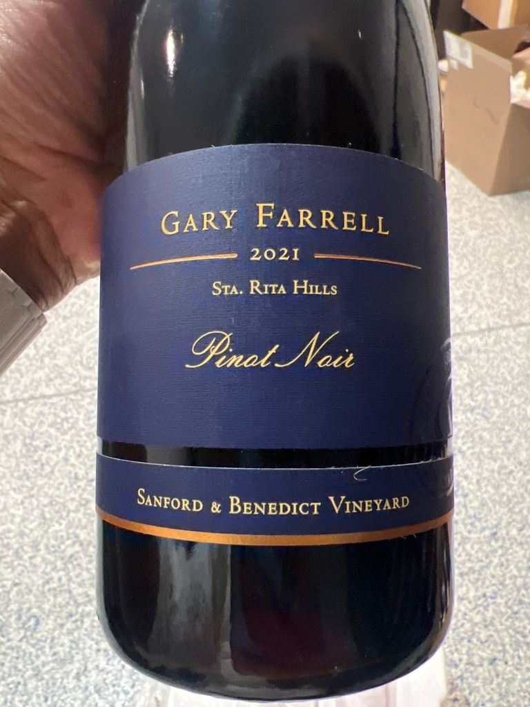 2021 Gary Farrell Pinot Noir Sanford & Benedict Vineyard, USA ...