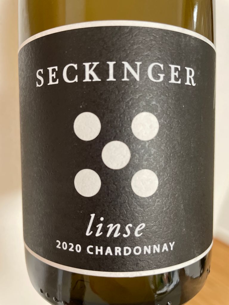 2020 Seckinger Chardonnay Linse, Germany, Pfalz - CellarTracker