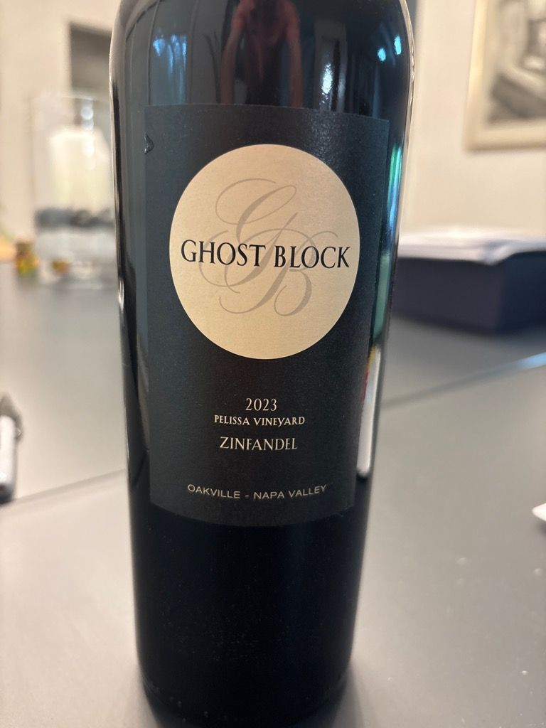 2023 Ghost Block Zinfandel Pelissa Vineyard, USA, California, Napa ...