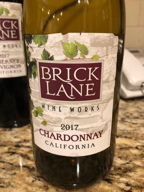 2017 Brick Lane Wine Works Chardonnay, USA, California - CellarTracker