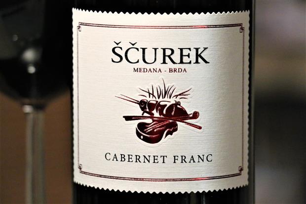 2020 Ščurek Cabernet Franc, Slovenia, Primorska, Goriška Brda ...