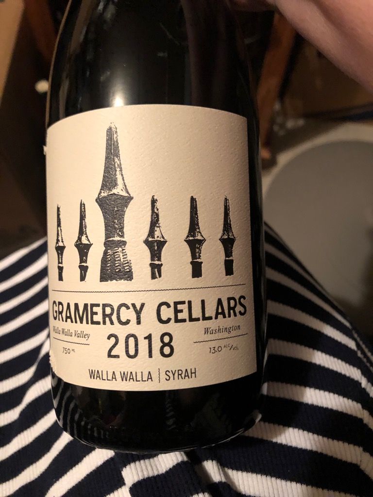 2018 Gramercy Cellars Syrah Walla Walla Valley, USA, Washington ...