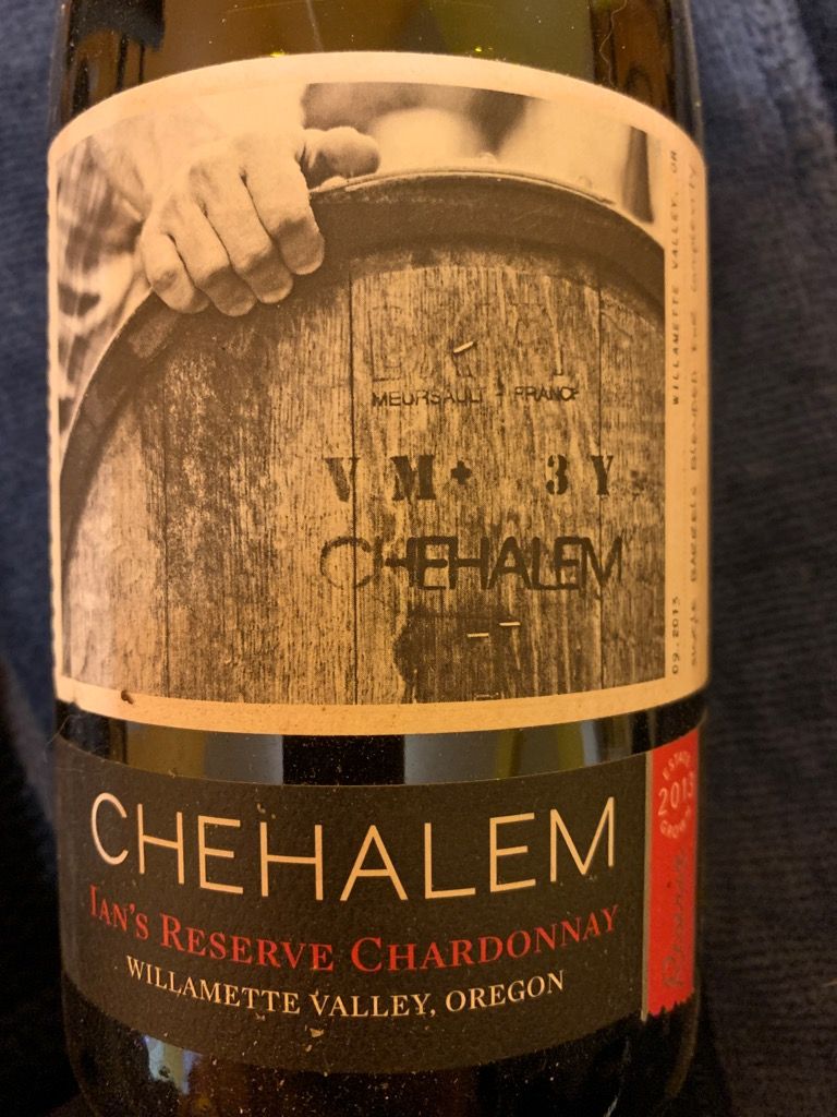 2013 Chehalem Chardonnay Ian's Reserve, USA, Oregon, Willamette Valley ...