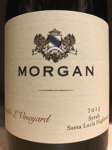 2016 Morgan Syrah Double L Vineyard, USA, California, Central Coast ...