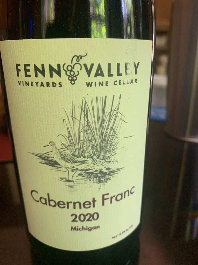 2021 Fenn Valley Cabernet Franc, USA, Michigan, Lake Michigan Shore ...