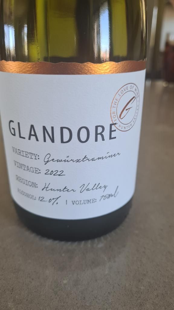 2022 Glandore Estate Wines Gewürztraminer, Australia, New South Wales ...