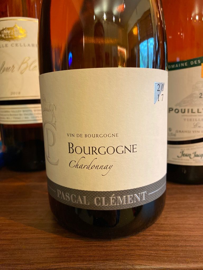 2017 Pascal Clément Bourgogne Blanc, France, Burgundy, Bourgogne Blanc ...