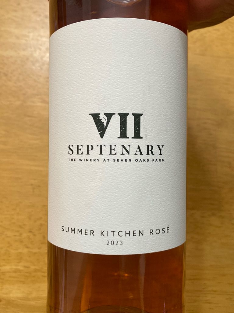 2024 Septenary Summer Kitchen Rosé, USA, Virginia, Central Virginia ...