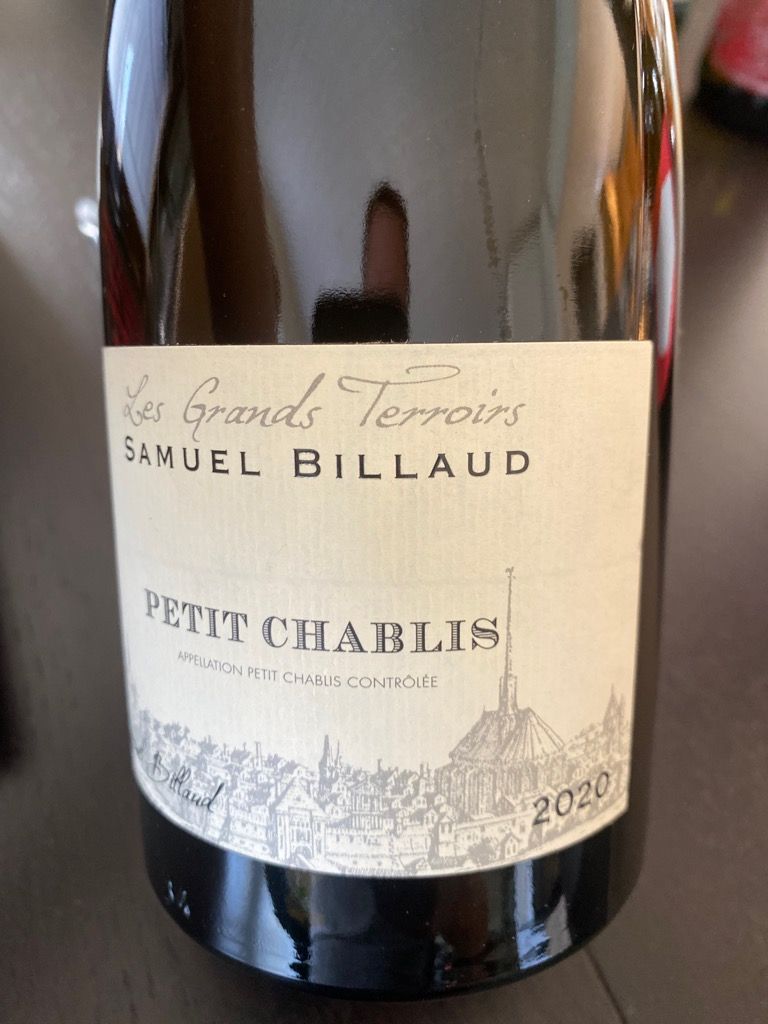 2021 Samuel Billaud Petit Chablis, France, Burgundy, Chablis, Petit ...