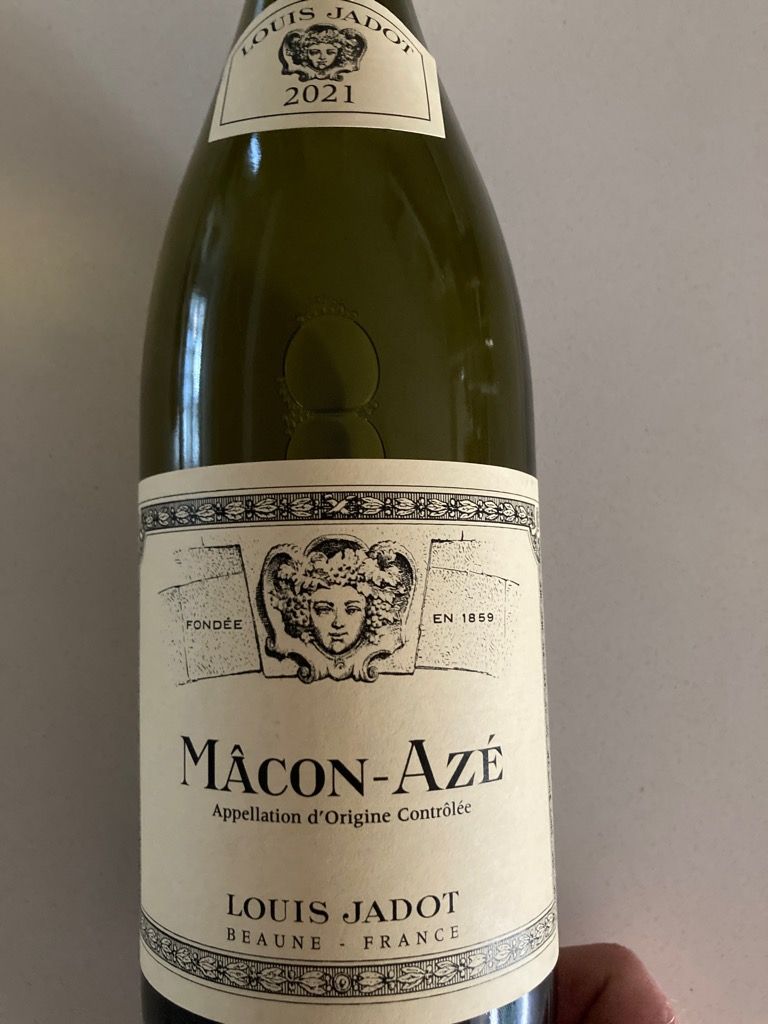2021 Louis Jadot Mâcon-Azé, France, Burgundy, Mâconnais, Mâcon-Azé ...