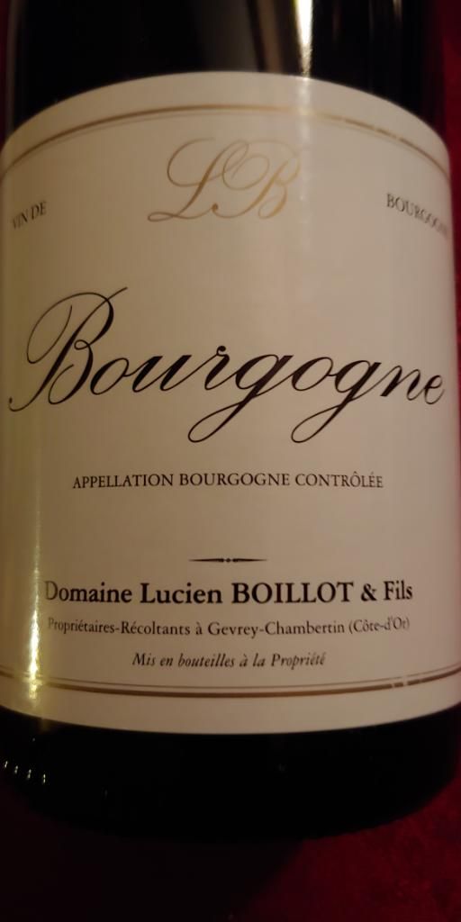 2020 Domaine Lucien Boillot et Fils Bourgogne, France, Burgundy ...