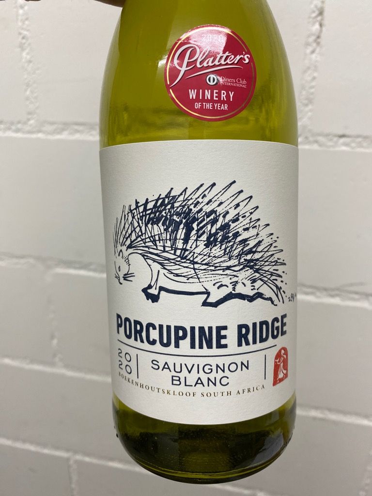 2020 Porcupine Ridge Sauvignon Blanc, South Africa, Western Cape ...