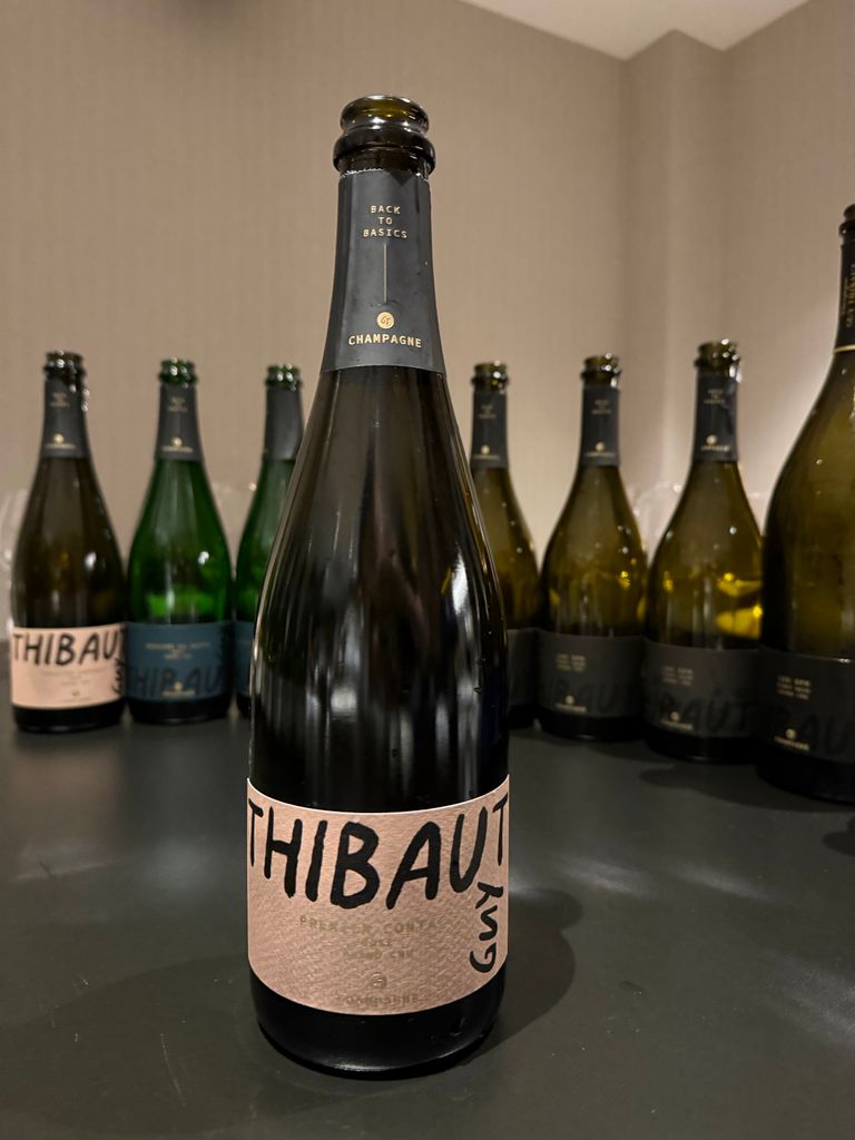 NV Guy Thibaut Champagne Grand Cru Premier Contact Verzenay Brut ...