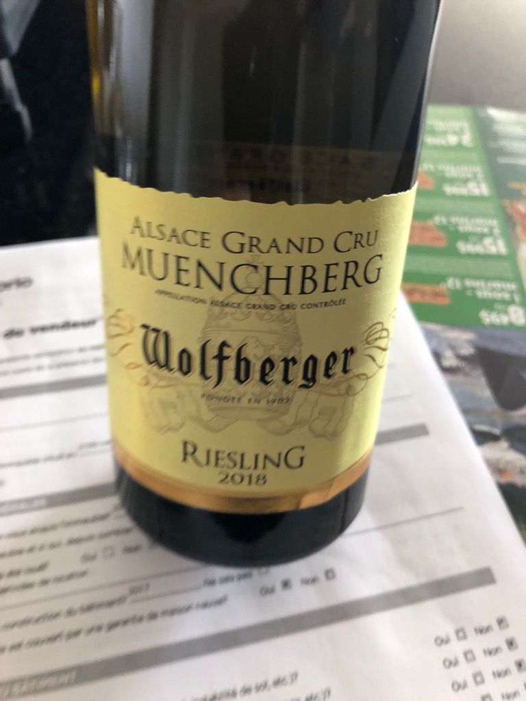 2011 Wolfberger Riesling Muenchberg, France, Alsace, Alsace Grand Cru ...