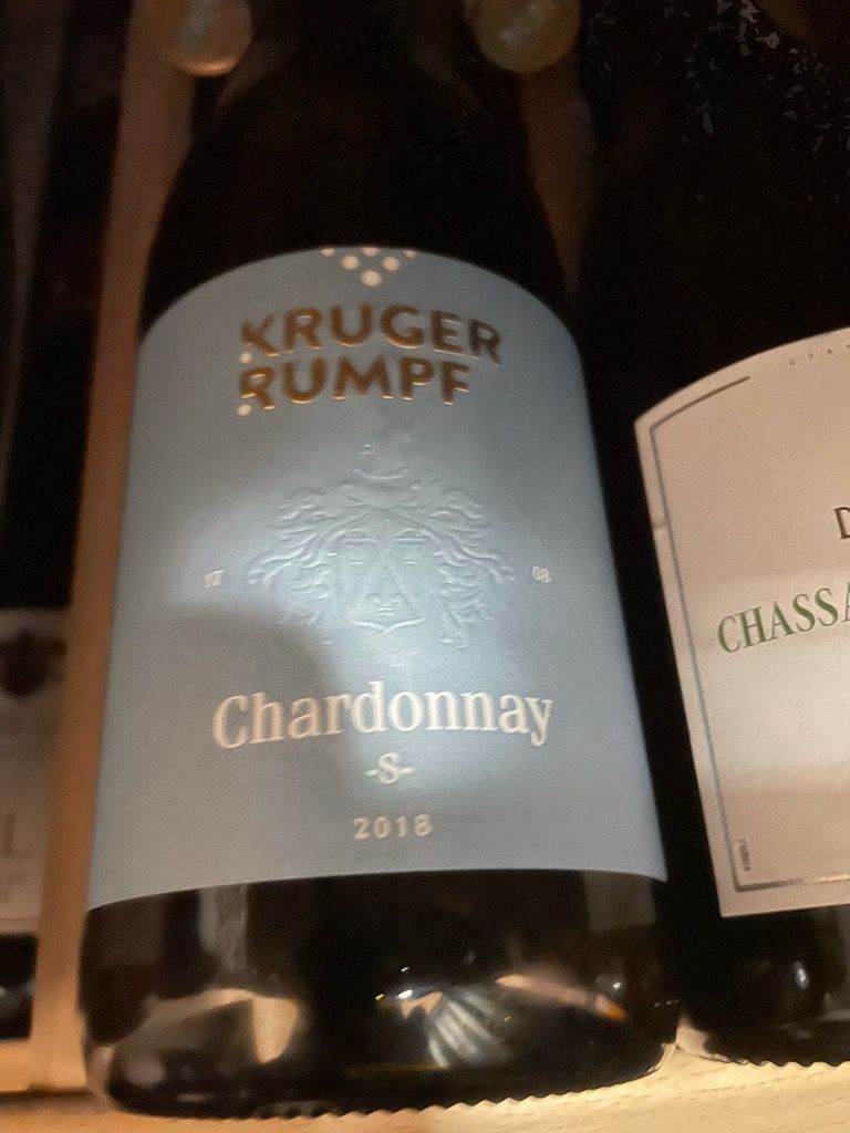 2022 Kruger-Rumpf Chardonnay Trocken 'S', Germany, Nahe - CellarTracker