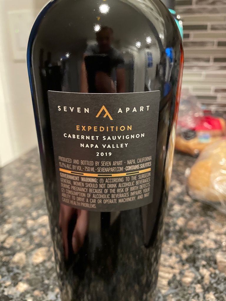 2019 Seven Apart Cabernet Sauvignon Expedition, USA, California, Napa ...