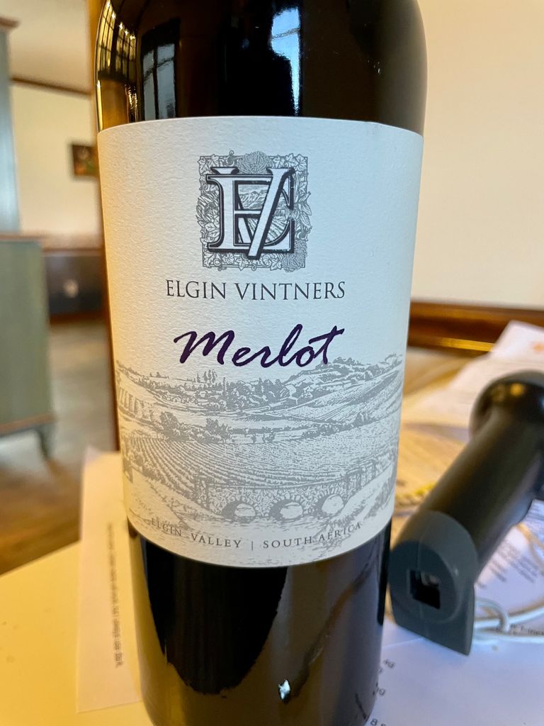 2018 Elgin Vintners Merlot, South Africa, Cape South Coast, Elgin ...