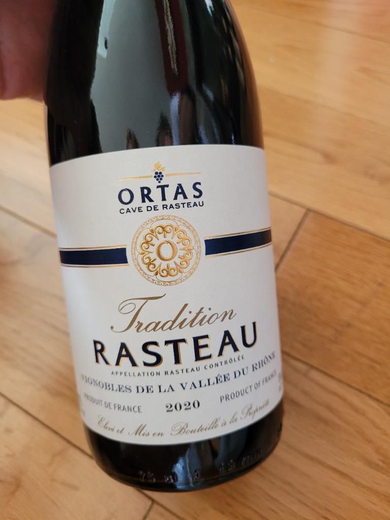 2020 Ortas / Cave de Rasteau Rasteau Tradition, France, Rhône, Southern ...