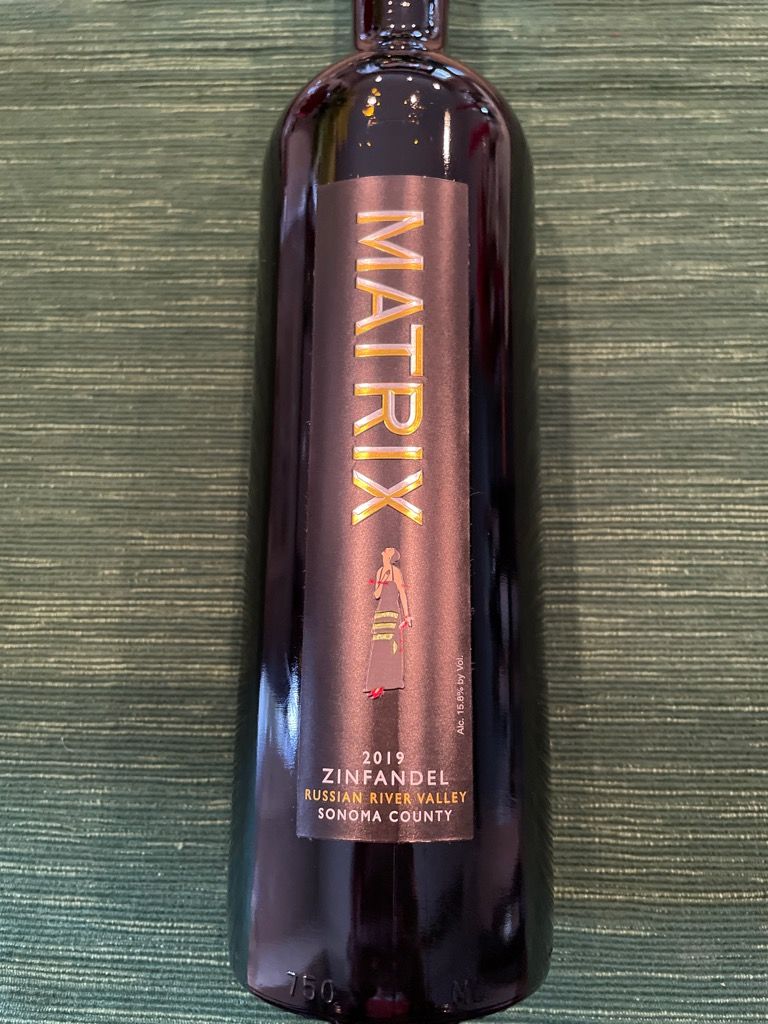 2020 Matrix Zinfandel, USA, California, Sonoma County, Russian River ...