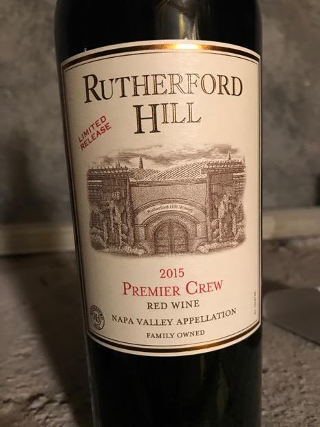 2014 Rutherford Hill Merlot Premier Crew, USA, California, Napa Valley ...