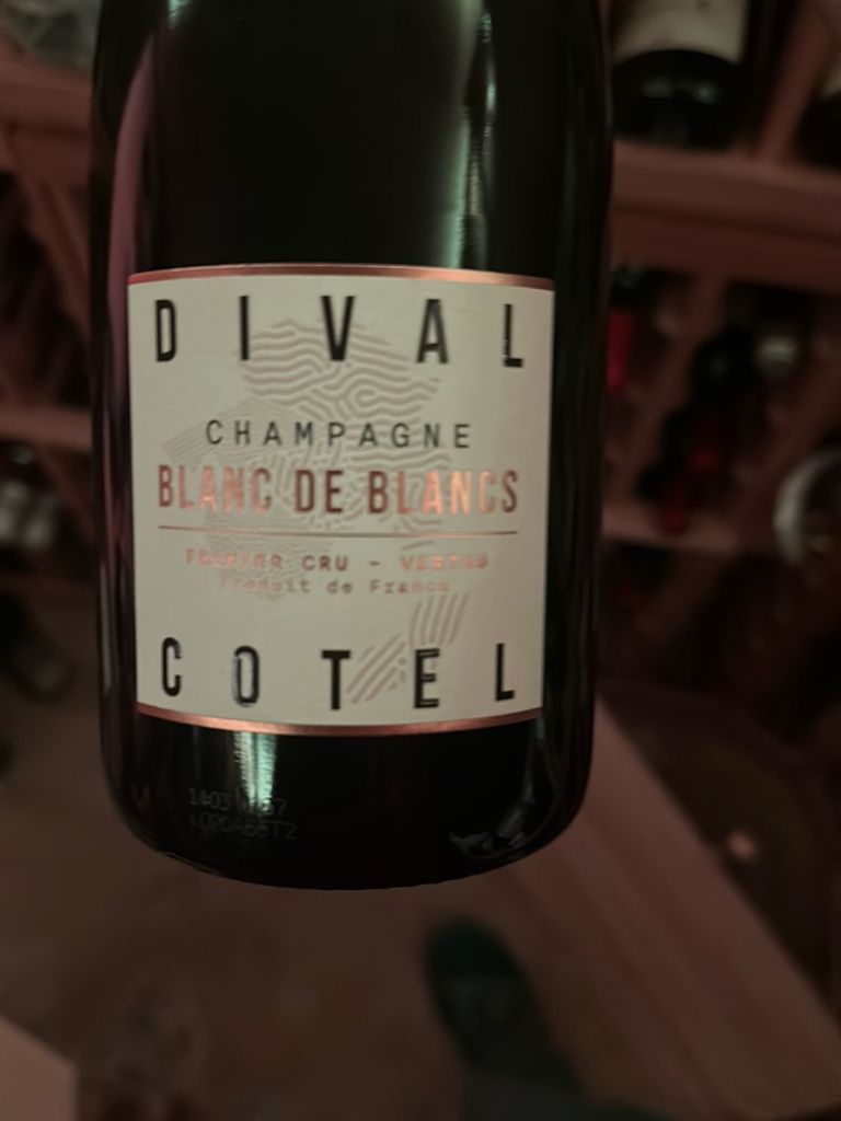 NV Dival Cotel Champagne Premier Cru Blanc de Blancs Vertus, France ...