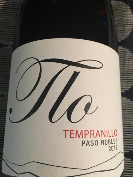 2016 Tlo Tempranillo, USA, California, Central Coast, Arroyo Grande ...