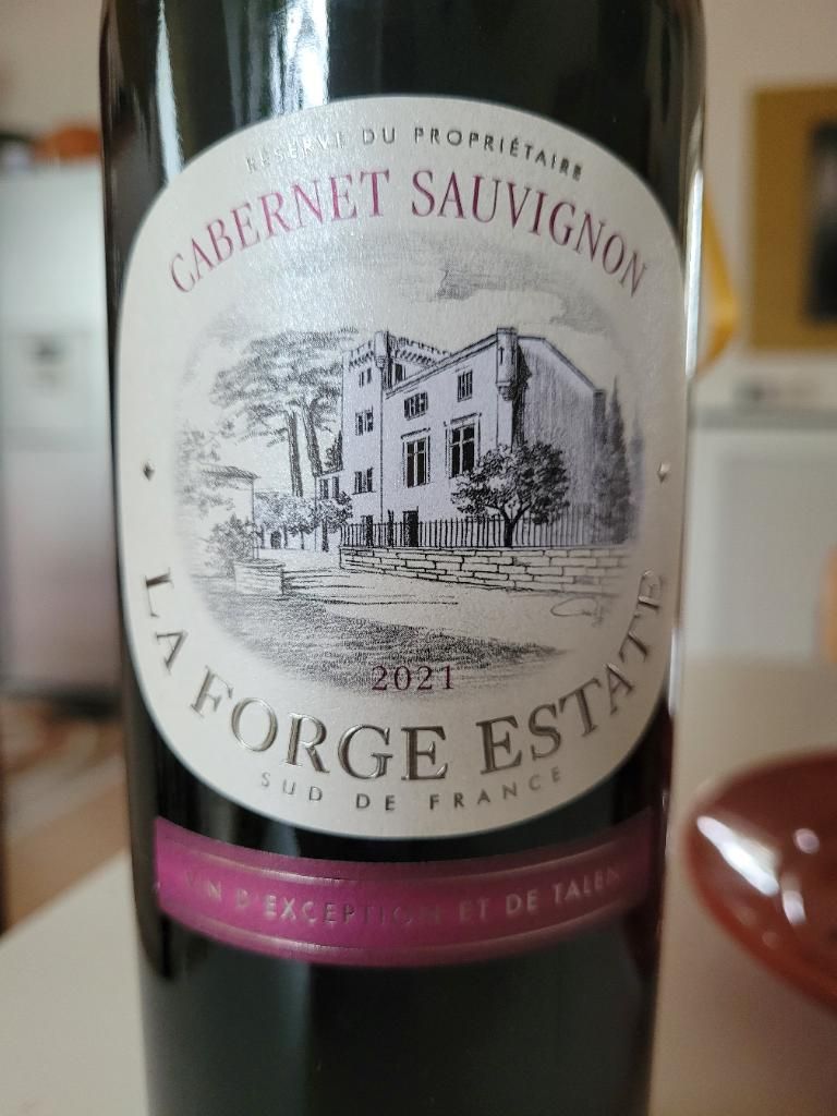 2021 La Forge Estate Cabernet Sauvignon, France, Languedoc Roussillon ...
