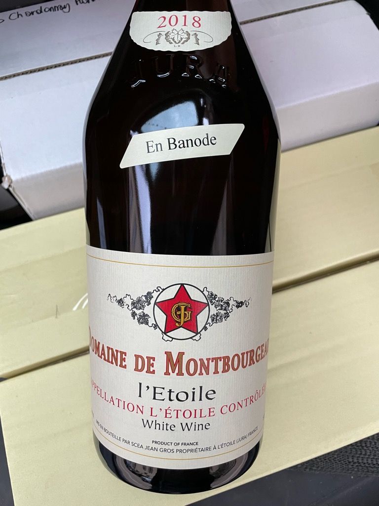 2020 Domaine de Montbourgeau L'Etoile Montangis, France, Jura, L'Etoile ...