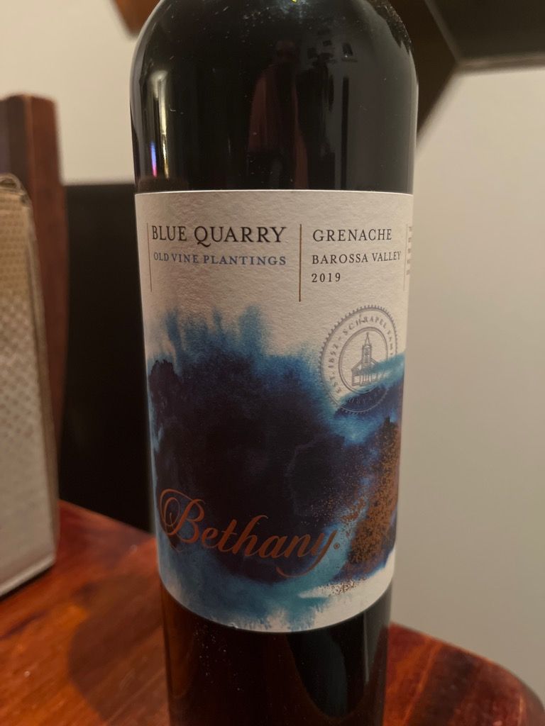 2021 Bethany Grenache Blue Quarry, Australia, South Australia, Barossa ...