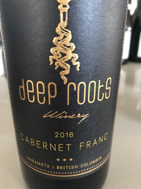 2016 Deep Roots Winery Cabernet Franc, Canada, British Columbia ...