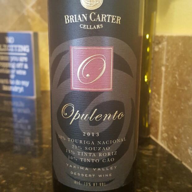 2013 Brian Carter Cellars Opulento, USA, Washington, Columbia Valley ...