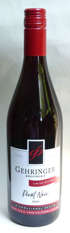 2024 Gehringer Brothers Estate Winery Pinot Noir International Series ...